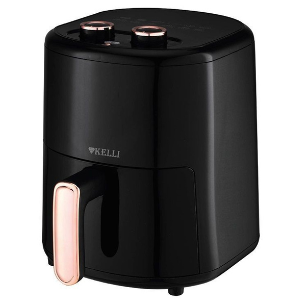 KELLI Аэрогриль KL-1708, черный купить на OZON по низкой цене (1076174511)