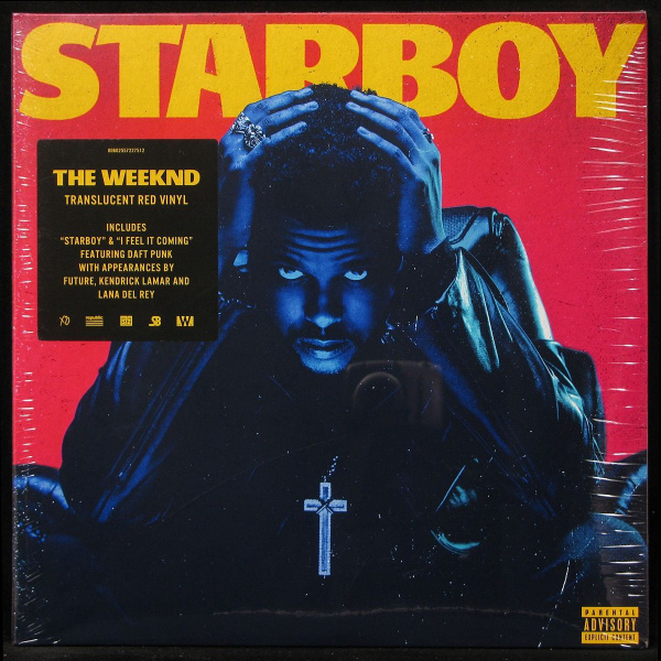 Weeknd - Starboy (2LP, coloured vinyl) (винил) (317297) - купить с ...