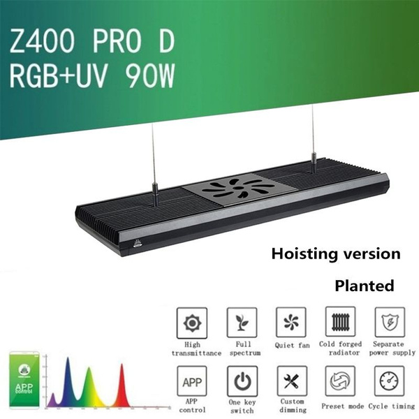 Week aqua Z400 90W Planted Aquarium Light APP Control Светодиодная ...