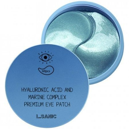L.Sanic Патчи с гиалуроновой кислотой и морскими водорослями, глубоко ...