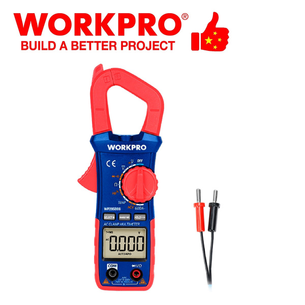 Токоизмерительные цифровые клещи-мультиметр WORKPRO, Китай купить по выгодной цене с доставкой ...
