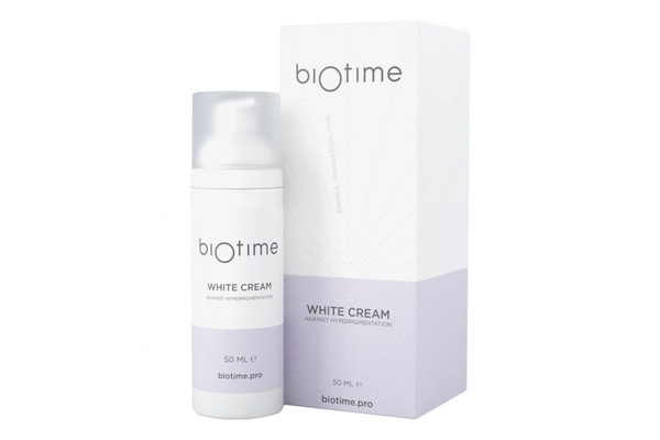 Крем для пигментированной кожи WHITE CREAM Biotime - купить с доставкой ...