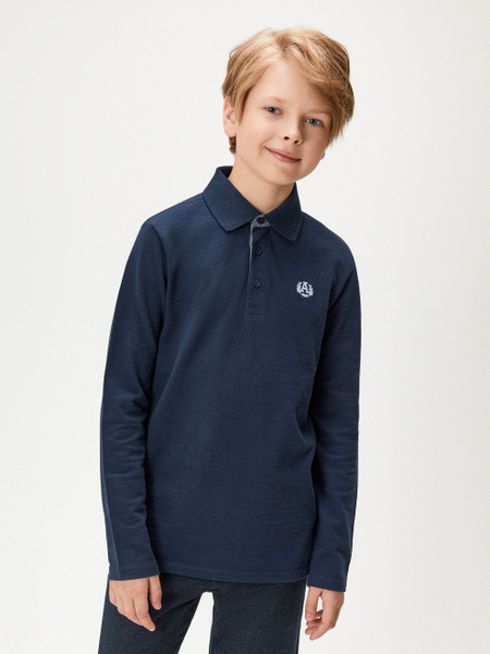 Поло Acoola, размер 146, цвет темно-синий, хлопок 100% - купить по выгодной цене в интернет ...
