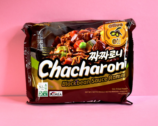 SAMYANG CHACHARONI / Лапша в соусе из черных соевых бобов из Кореи ...