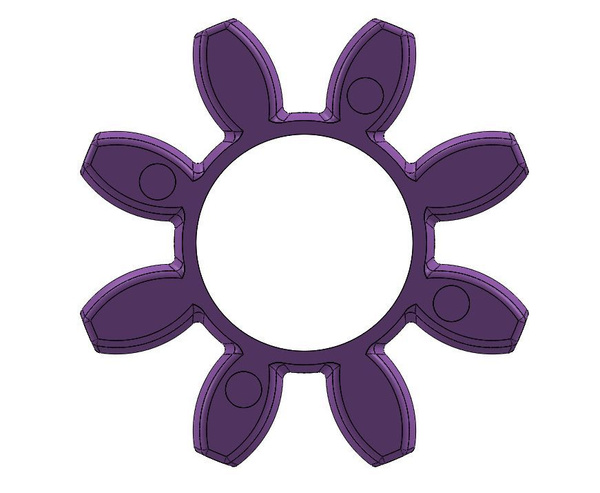 Эластичная вставка (звездочка) для муфты ROTEX 28 (SPIDEX 28) - купить ...