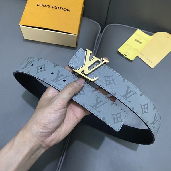 Классический кожаный ремень Louis Vuitton для пресбиопии - купить с ...