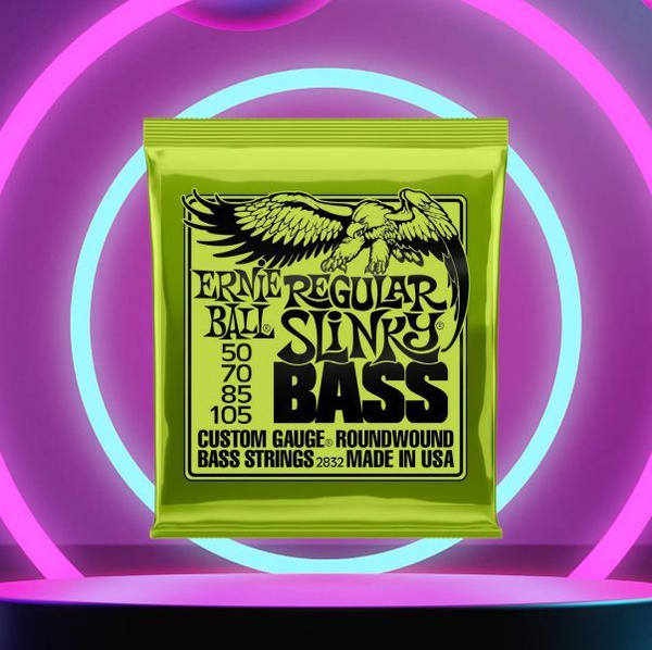 Струны для бас-гитары Ernie Ball 2832, 50-105 купить на OZON по низкой ...