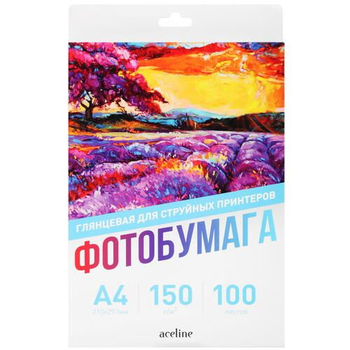 Фотобумага Aceline, 100 листов - купить в интернет-магазине OZON по ...