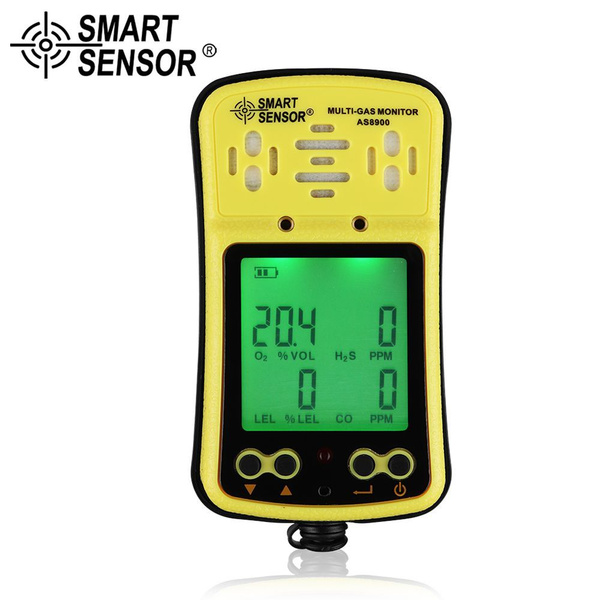 Многофункциональный газоанализатор Кислород O2 Гидротион H2S Угарный ...
