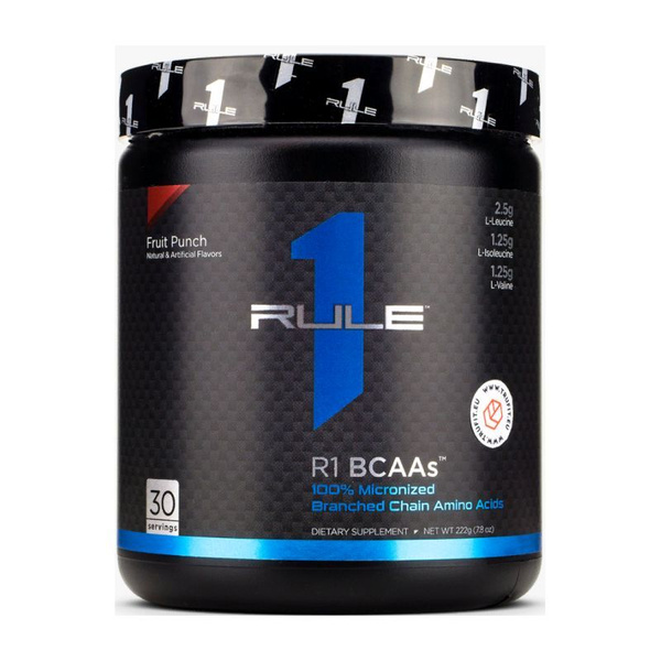 Аминокислоты Rule 1 BCAA 216г Фруктовый пунш - купить с доставкой по ...