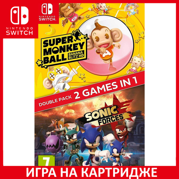 Игра Sonic Forces + Super Monkey Ba (Nintendo Switch, Английская версия ...