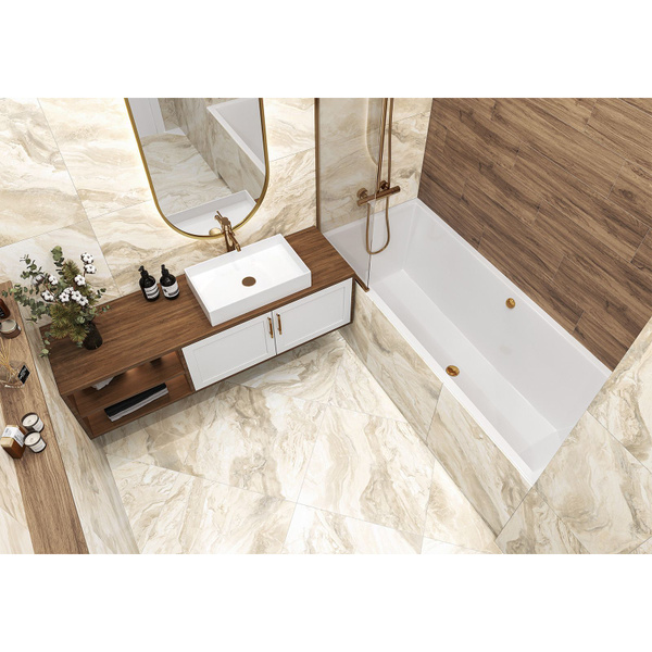 Керамогранит матовый New Trend Destone Crema 60см*60см (4 шт в упаковке ...