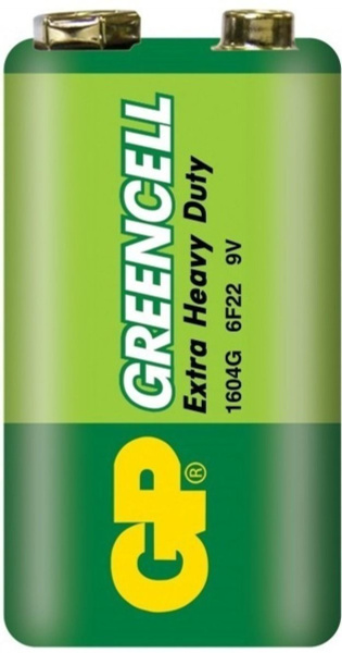 Батарейка GP 6F22 / крона GREENCELL - 1 шт. - купить с доставкой по ...