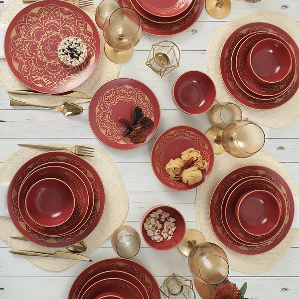 Keramika Сервиз обеденный "organic набор столовой посуды" из 24 предм ...