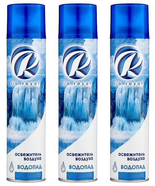 Rio Royal Освежитель воздуха Водопад, 300 мл, 3 шт - купить с доставкой по выгодным ценам в ...