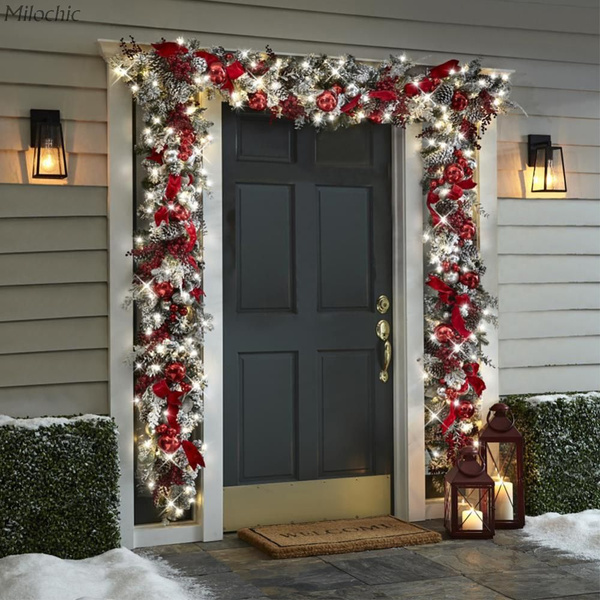 Венок новогодний milochic - купить в интернет-магазине OZON с доставкой по России (1241739525)