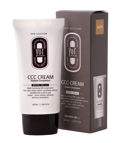 YU.R Корректирующий ССС крем Yu-r CCC Cream Dark SPF50+ PA +++, 50 мл ...