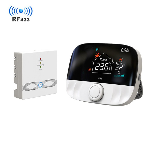 Умный беспроводной Терморегулятор RF 433Мгц, для газовых котлов ...
