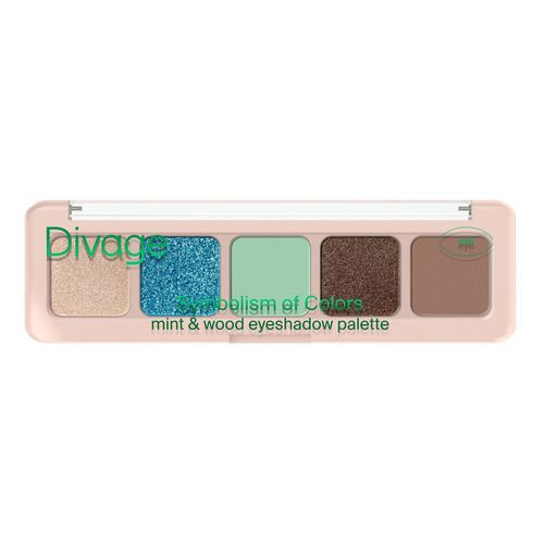 DIVAGE / Symbolism of Colors Палетка теней для век, Mint&Wood - купить ...