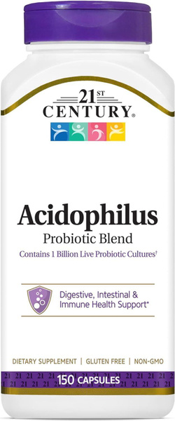 21st Century Acidophilus Probiotic Blend 150 capsules (ацидофилус ...