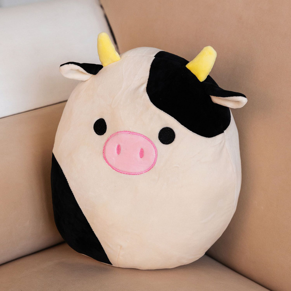 Мягкая игрушка корова плюшевая для детей - купить с доставкой по ...