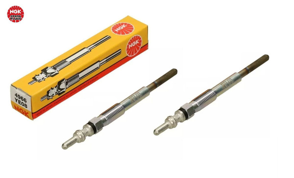 Комплект свечей накаливания NGK 4966_2 - купить по выгодным ценам в ...