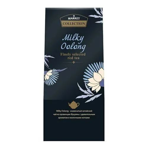 Чай красный Market Collection Молочный улун листовой крупный с ароматом ...