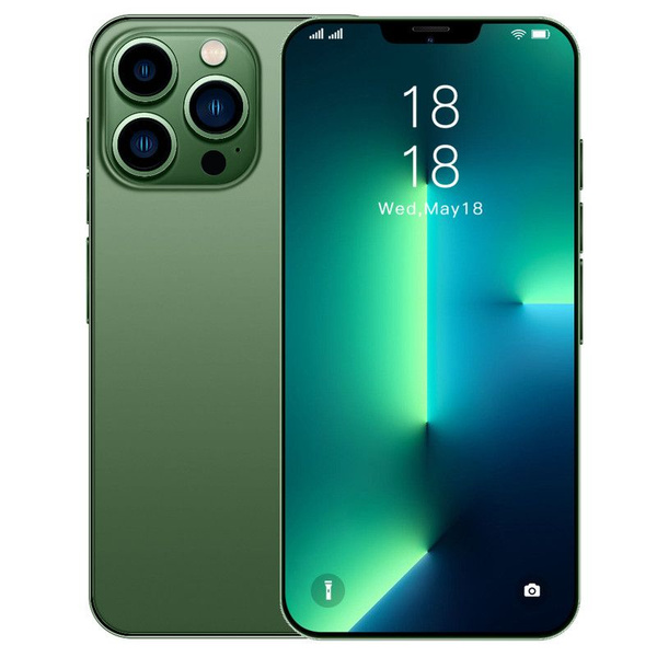 Смартфон i13 Pro MAX отпечатки пальцев разблокировать, распознавание ...