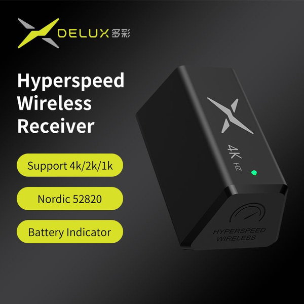 USB-приемник беспроводная DELUX USB-приемника 4000Гц 4K Hyperspeed для ...
