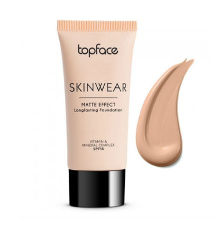 Topface Тональный крем Skin Wear Matte Longlasting Foundation, тон 02 ...
