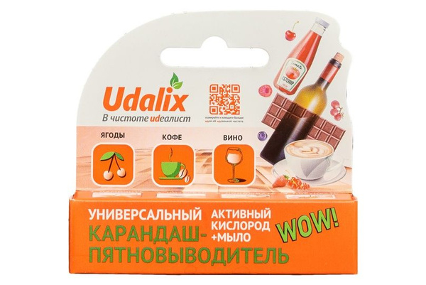 Udalix универсальный карандаш-пятновыводитель 35гр купить на OZON по ...