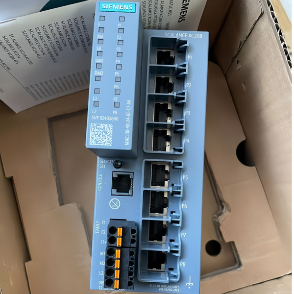 6GK5208-0BA00-2AC2 Совершенно новый оригинальный SCALANCE XC208 может ...