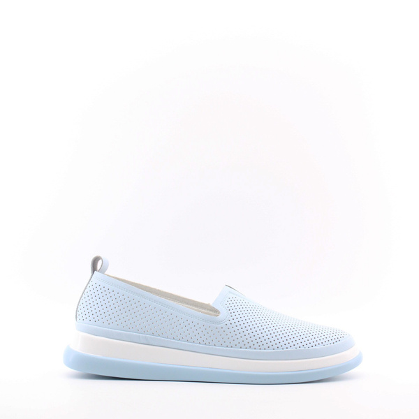 Мокасины Женский Madella голубой, размер 37 На любой сезон купить c доставкой на OZON по низкой ...