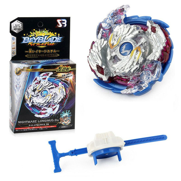 Волчок Бейблэйд Кошмарный Луинор (Nightmare Longinus) B-97 с пусковым ...