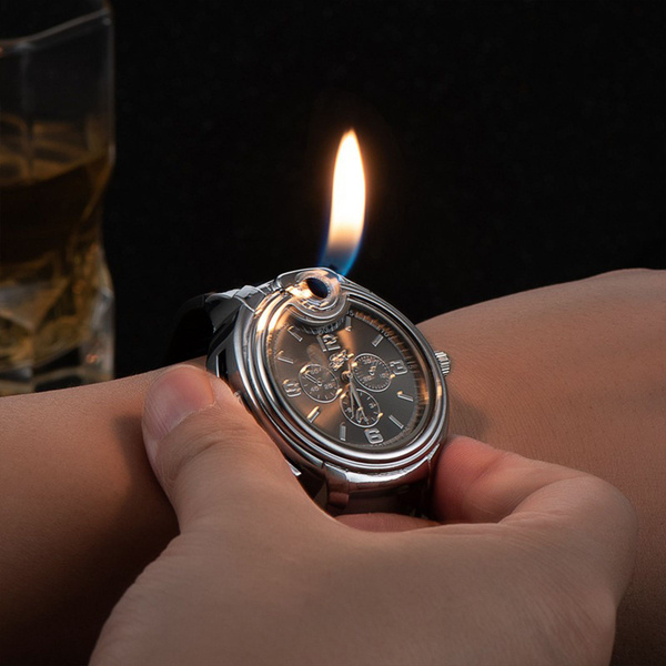 Мужские металлические спортивные часы Viikei Flame, черные,(Пломба)В ...