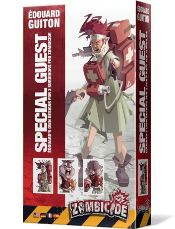 Дополнение к настольной игре Zombicide: Survivor Set - Guest Artist Edouard Guiton - купить с ...