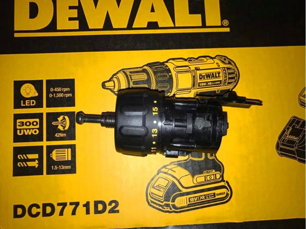 Редуктор в сборе для шуруповерта Dewalt DCD771 N279940 - купить по ...