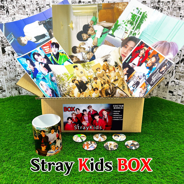 Подарочный набор Stray Kids бокс / SKZ BOX / K-POP с Подушкой (32х19х13 ...