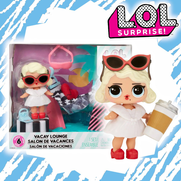 LOL Surprise Furniture ЛОЛ с мебелью ЗОНА ОТДЫХА С ГАМАКОМ и кукла ...