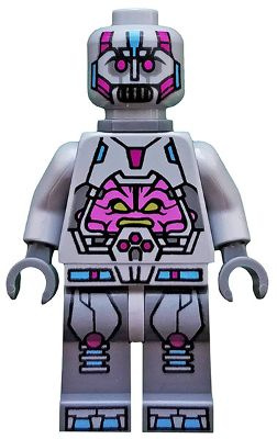 Минифигурка Lego The Kraang - Gray Exo-Suit Body with Back Barb tnt034 ...