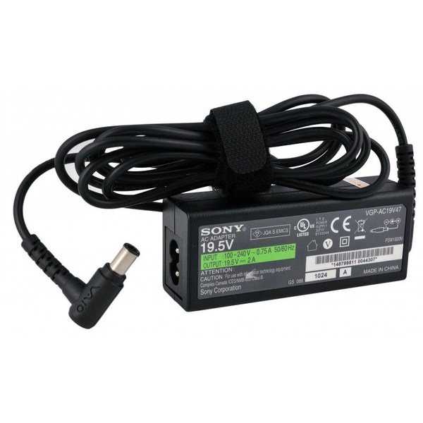 Блок питания Sony 6.5x4.4мм, 45W (19.5V, 2.3A) без сетевого кабеля ...