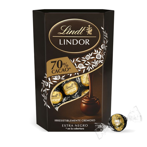 Шоколадные конфеты Lindt Lindor 70% Cacao 200 г (Финляндия) - купить с ...