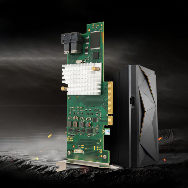 D3307 A12 12 ГБ SAS HBA-карта, 12 Гбит/с, RAID-контроллер, plug and play, PCIE 3.0, для передачи ...