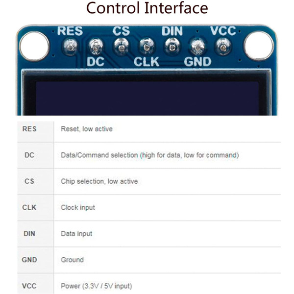 Модуль Oled дисплея Spi I2c для Arduino Raspberry Pi купить с доставкой по выгодным ценам в