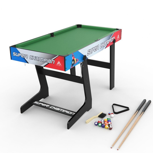 Бильярдный стол DFC SUPER CHAMPION SB-BT-02LSSC / складной / с ...