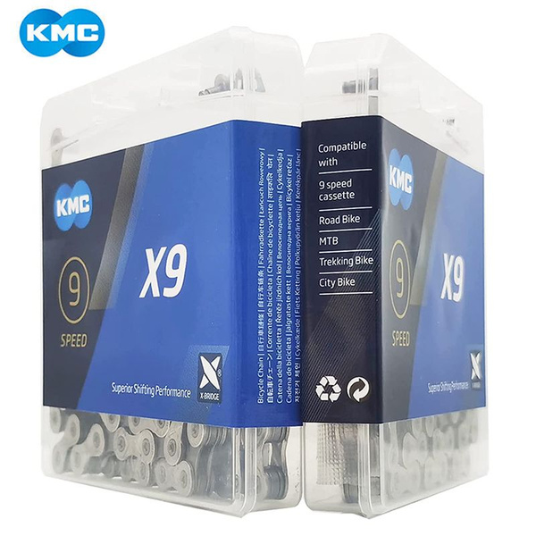 KMC X9 9 велосипед для скоростного спуска, цепной дорожный горный ...