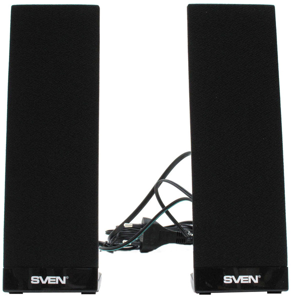 Колонки Sven 230 2.0 черный 4Вт - купить с доставкой по выгодным ценам в интернет-магазине OZON ...
