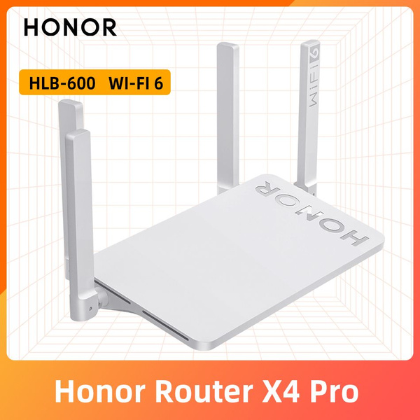 Роутер Honor Router X4 Pro CN, белый, 5 ГГц, 2.4 ГГц купить по низкой ...