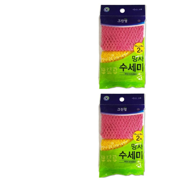 Clean Wrap Мочалка сетка для мытья посуды, средней жесткости, 30х28 см ...