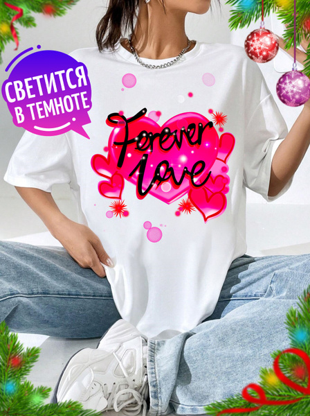 Футболка Fosfor, размер 44, цвет белый, Хлопок 100% - купить по ...